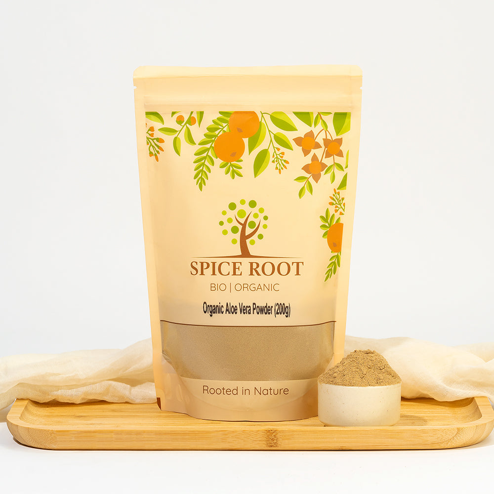 Organic Aloe Vera Powder 200g – Spice Root