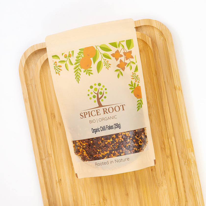 Organic Chilli Flakes 250g – Spice Root