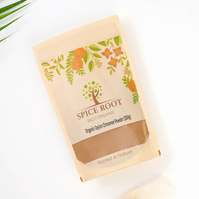 Spice Root Organic Ceylon Cinnamon Powder 250g